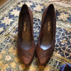Sutton Plaza | Shoes | Vintage Leather Heels Sutton Plaza | Poshmark